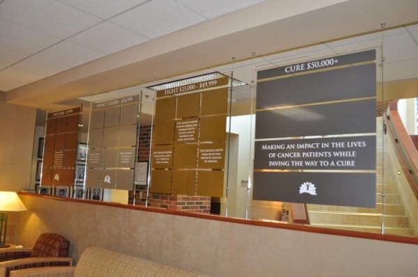 donor-recognition-wall - Illinois CancerCare Foundation